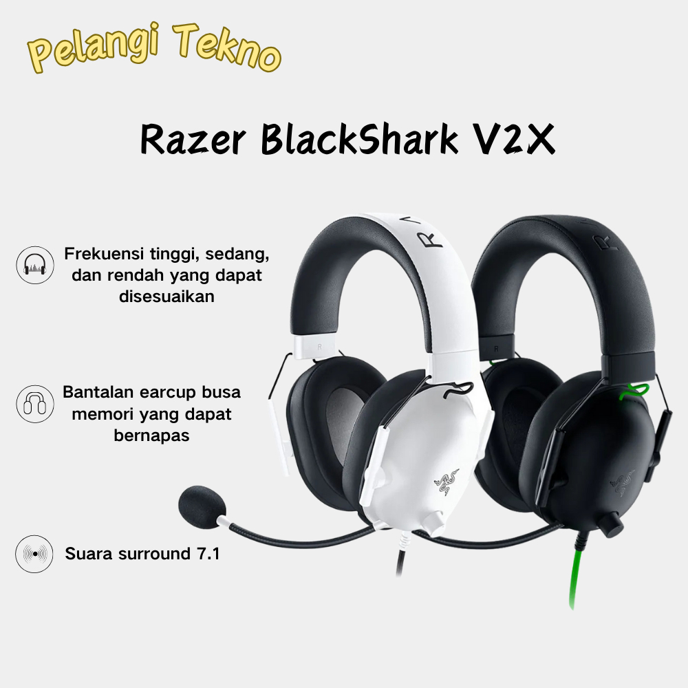 Jual Razer Blackshark V2X/V3X POKEMON - Edisi Profesional Gaming ...