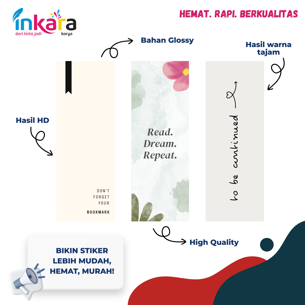 Jual INKARA PRINTING - Bookmark Custom / Photostrip | Shopee Indonesia