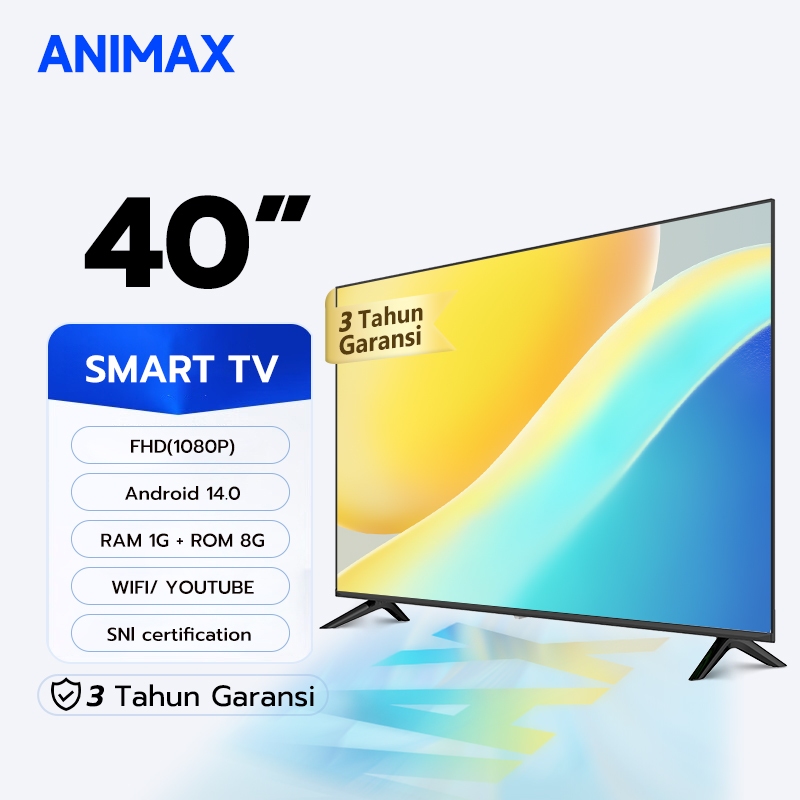 Jual Animax Smart TV 40 Inch Android Digital TV WIFI Youtube Televisi ...