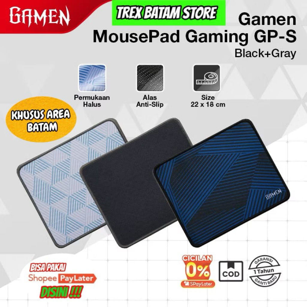 Jual GAMEN ALAS MOUSE MOUSE PAD GAMING GP S NEW [ BATAM ] | Shopee ...
