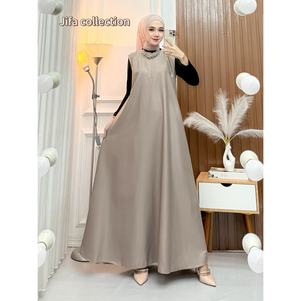 Jual (MAYUNG) INNER DRESS TOYOBO BUSUI / GAMIS TANPA LENGAN SIZE S M L ...