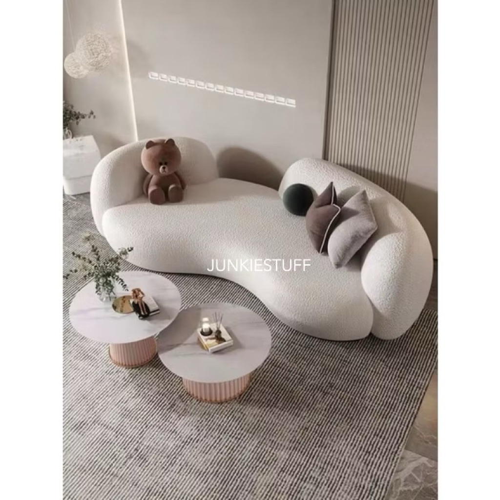 Jual SOFA CURVED KHUSUS CUSTOM | SOFA UNIK LUCU | Shopee Indonesia