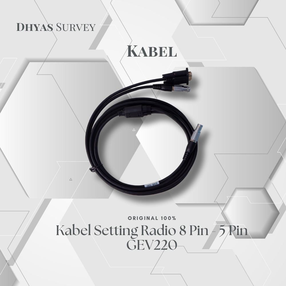 Jual Kabel Setting Radio GPS RTK GNSS 8 Pin - 5 Pin GEV220 | Shopee ...