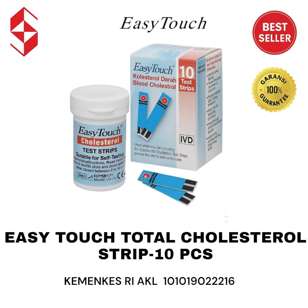 Jual Easy Touch Blood Cholesterol / Test Strip Kolesterol Darah - Box ...