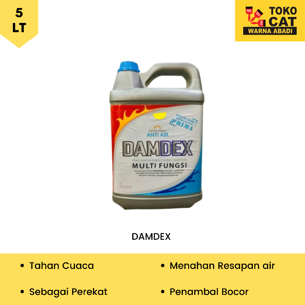 Jual Damdex Multi Fungsi Kemasan 5 Liter | Shopee Indonesia