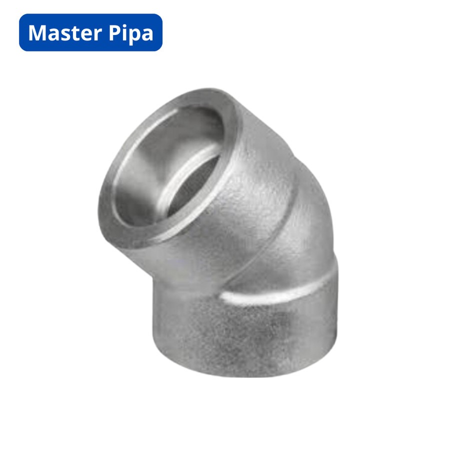 Jual Elbow Stainless Steel 90 Degree 3/4 inch 316 Class 3000 / #3000 ...