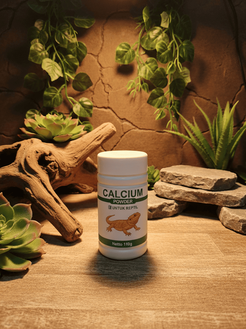 Jual Calcium Powder Reptil 90g Original 100% Resep Alami Tumbuh Besar ...