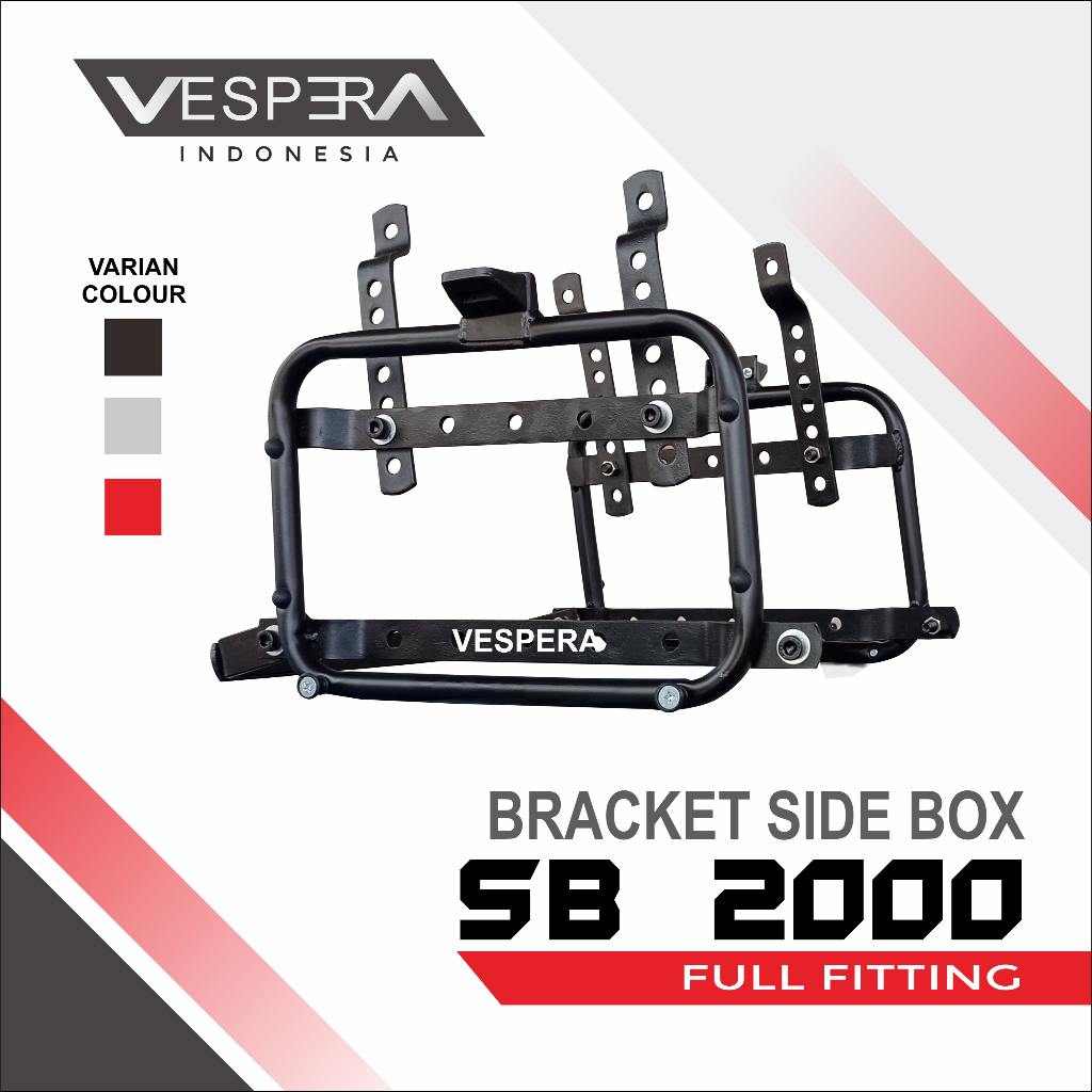 Jual Breket Bracket Side Box SB 2000 Full Fitting + Stabilizer | Shopee ...