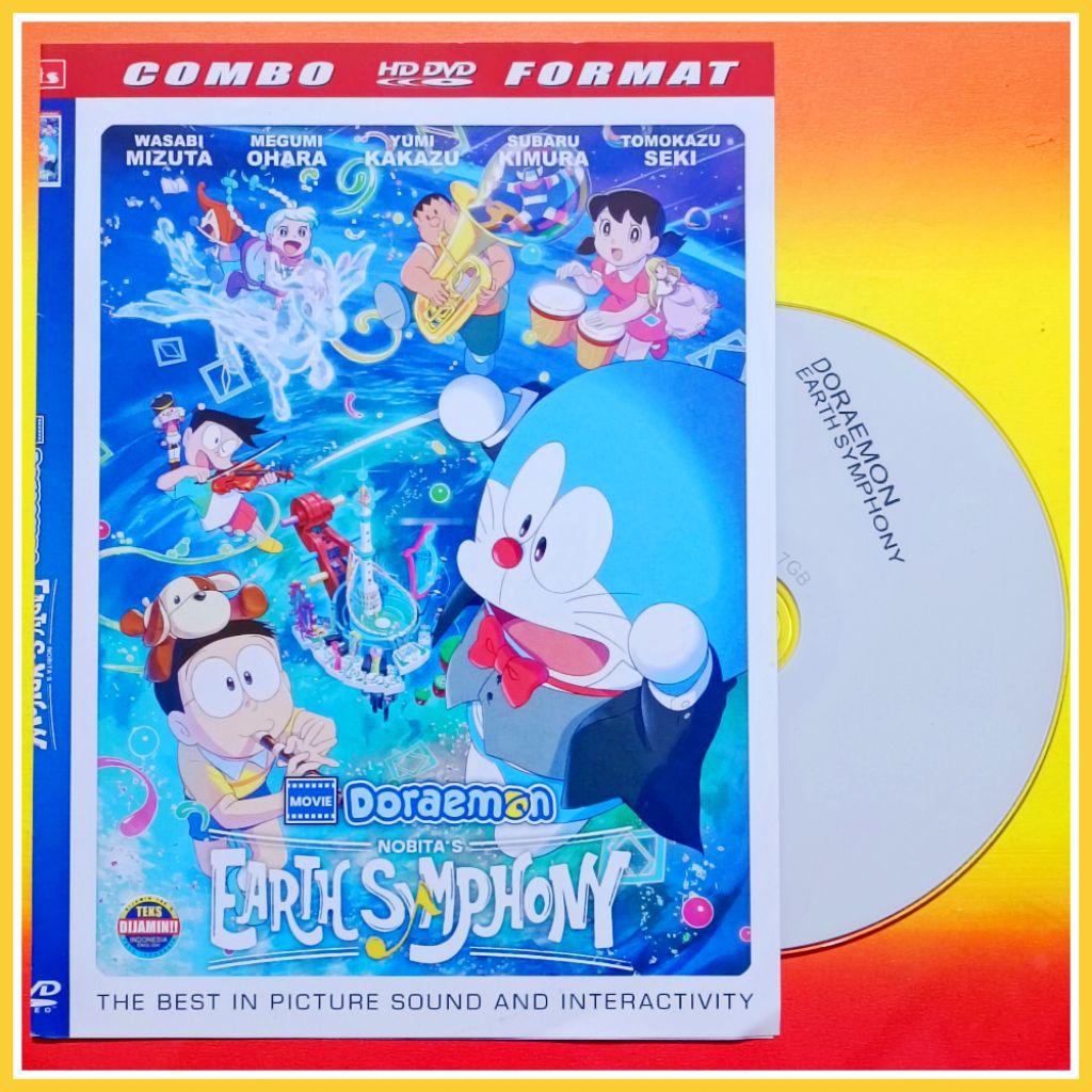 Jual Kaset Film Kartun Animasi DORAEMON Earth Simphony Movie HD ...