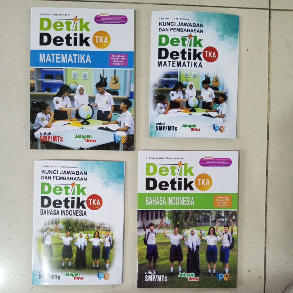 Jual Detik Detik TKA Matematika Bahasa Indonesia SMP MTs 2025 dan Kunci ...