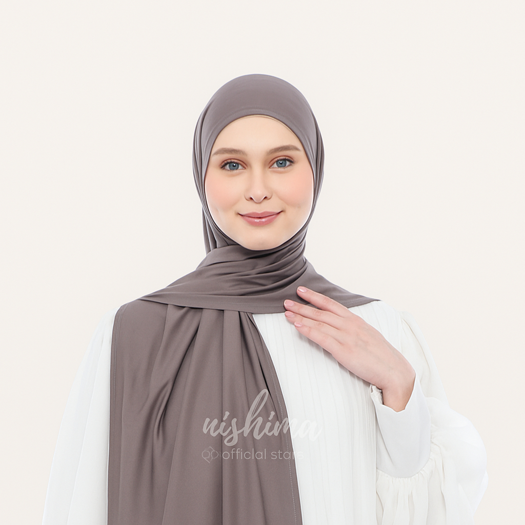 Jual NISHIMA Pashmina kaos jersey premium 175 X 75 cm | Shopee Indonesia