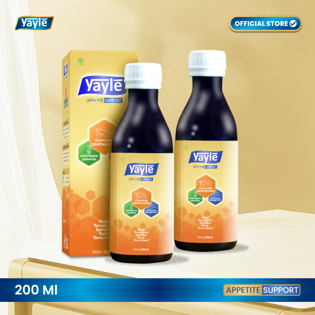 Jual Yayle Appetite Support 200ml : Membantu memperbaiki nafsu makan ...