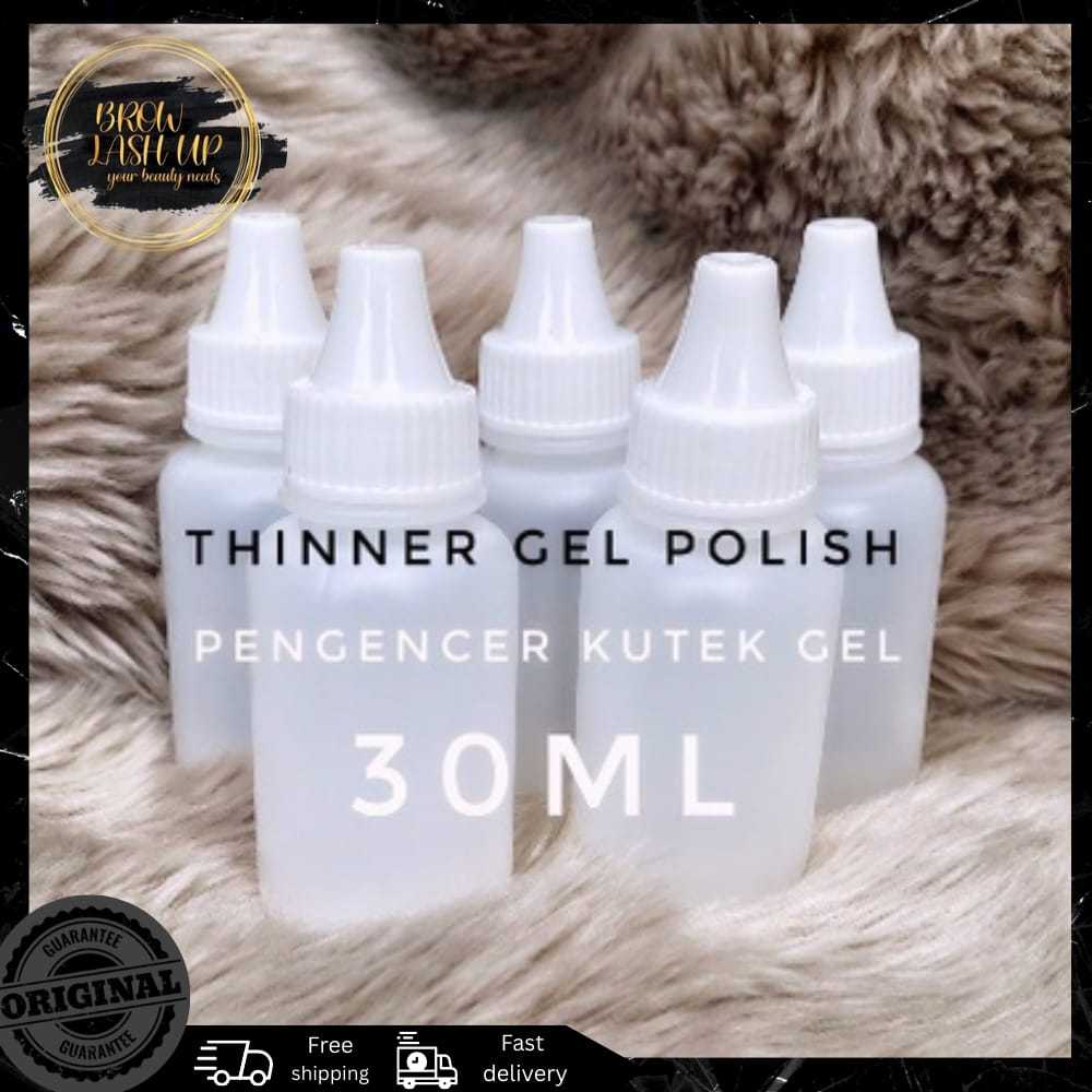 Jual PENGENCER KUTEK GEL SOLVENT 30ML / GEL POLISH SOLVENT | Shopee ...