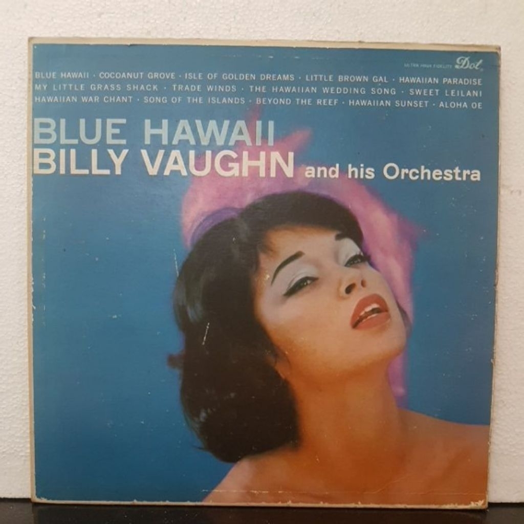 Jual Vinyl Piringan hitam 12 inch Billy Vaughn - Blue Hawaii | Shopee Indonesia