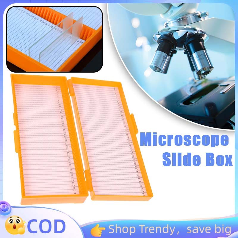 Jual Microscope Slide Box Objek Glass Mikroskop Box Slide Preparat ...