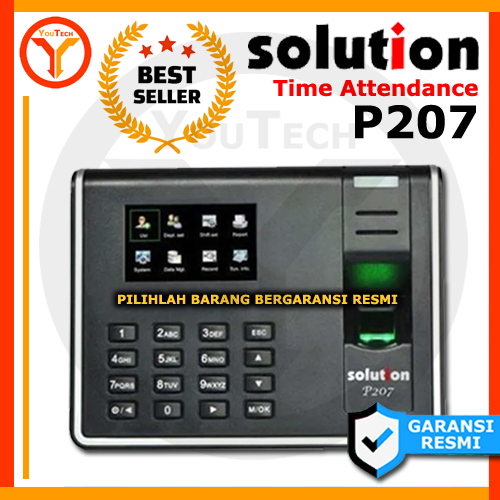 Jual Solution P207 - Mesin Absensi Solution P207 - Fingerprint Solution ...