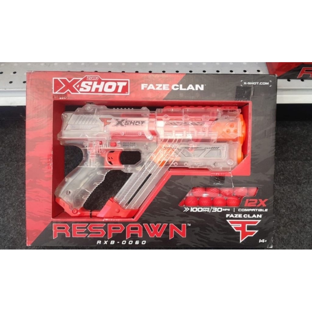 Jual Mainan Blaster Zuru X-SHOT Faze Clan Respawn RXB-0060 | Shopee ...