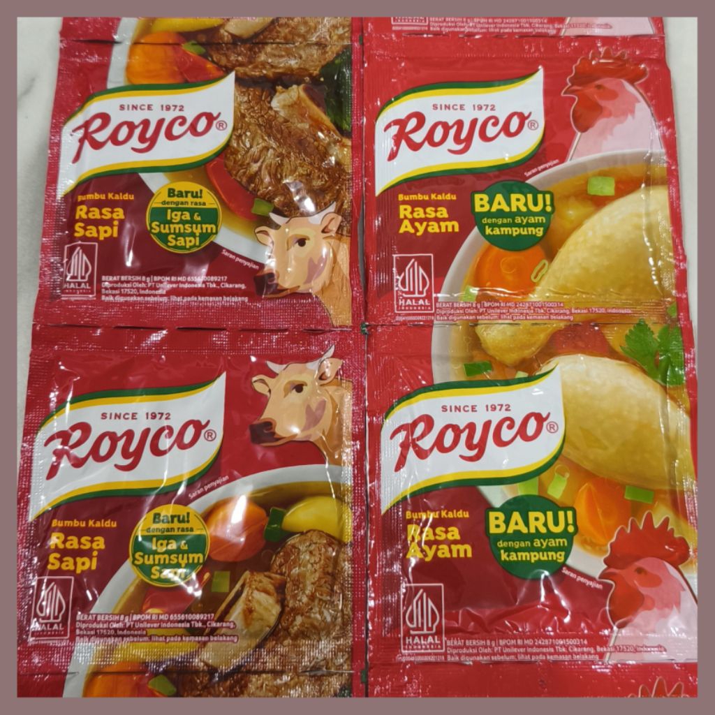 Jual Penyedap Rasa Royco Sachet Renceng isi 12 | Shopee Indonesia
