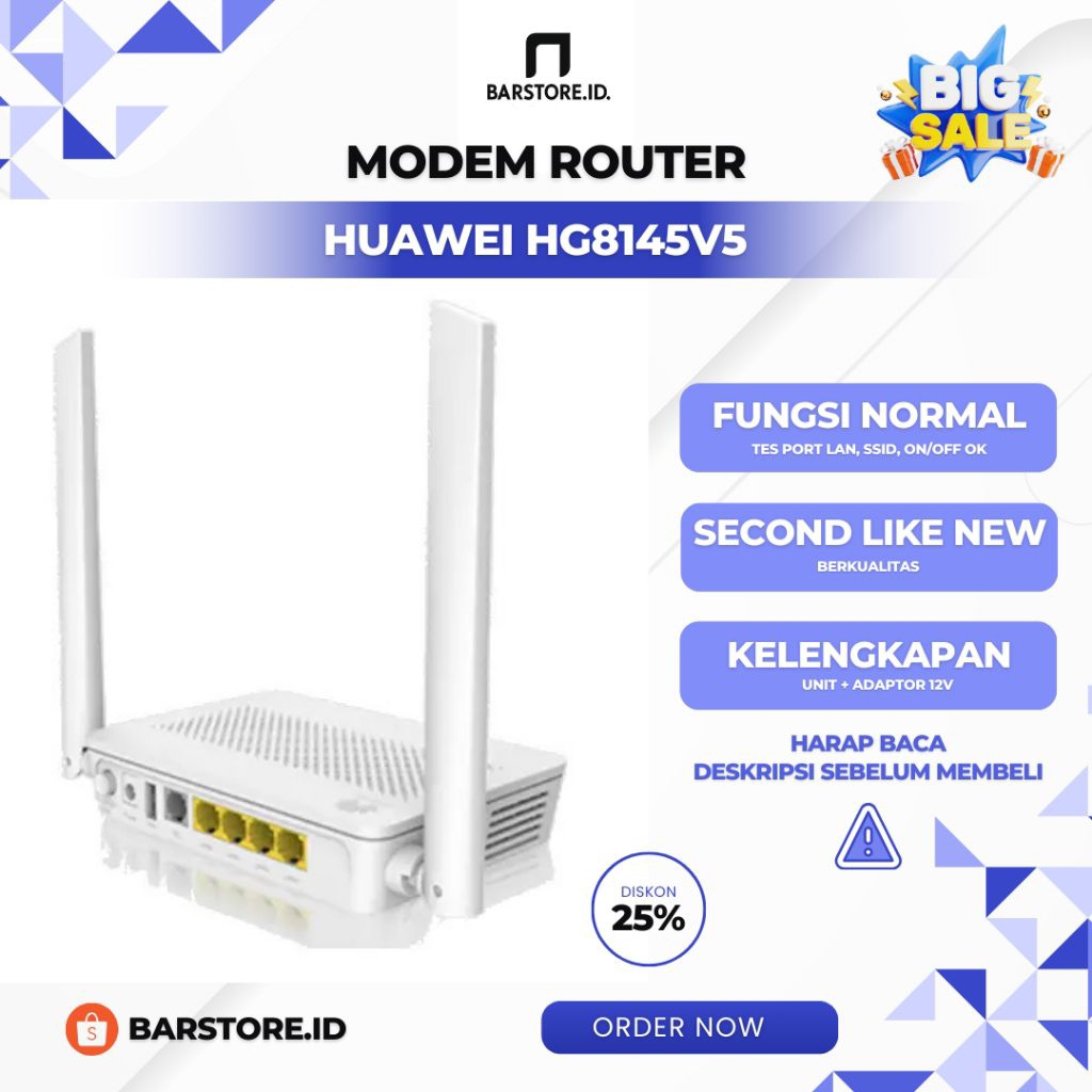 Jual Router Ont Huawei HG8145V5 Port Biru [ 3 ] | Shopee Indonesia