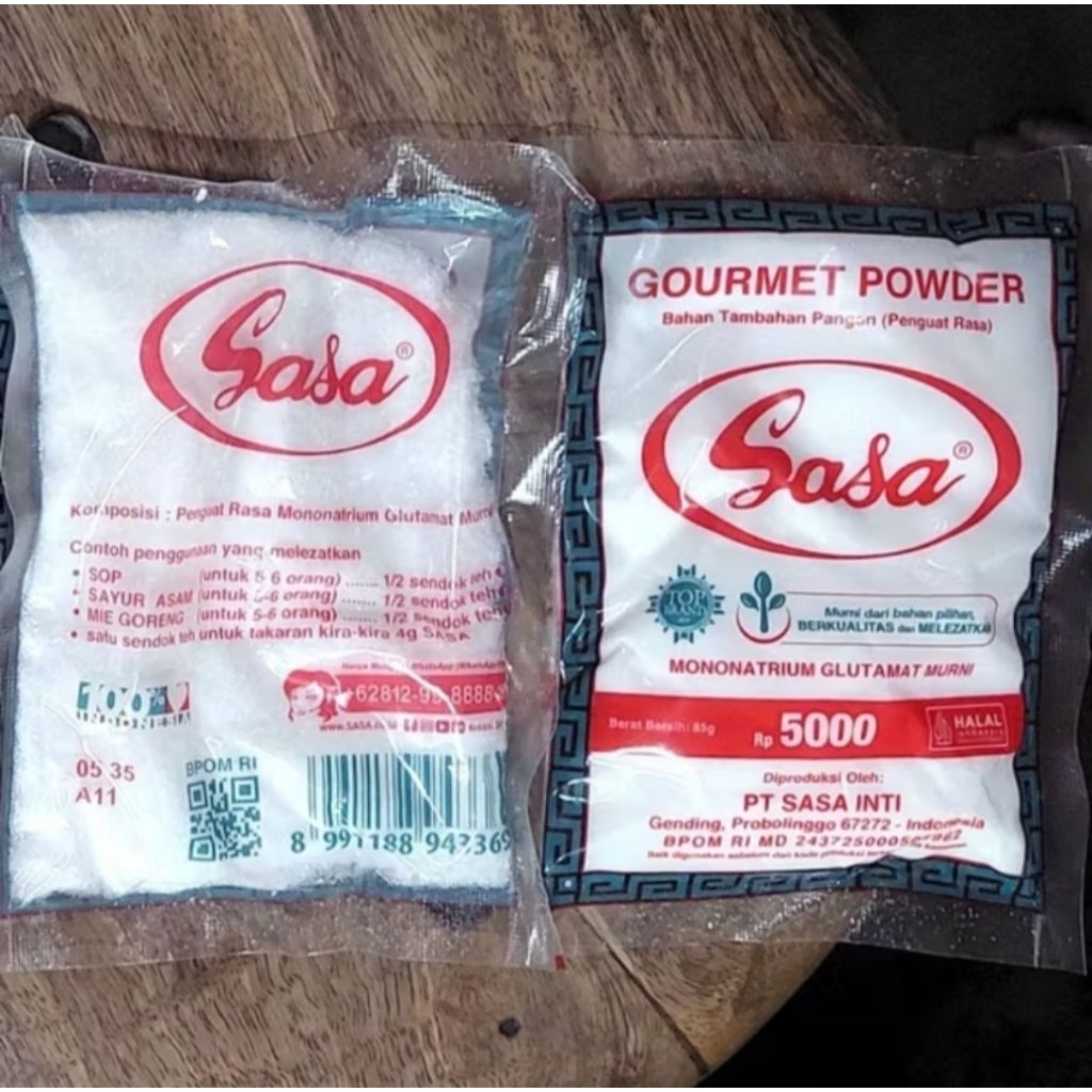 Jual Micin SASA 5000 [SATUAN] / Vitsin MSG Sasa 85g | Shopee Indonesia