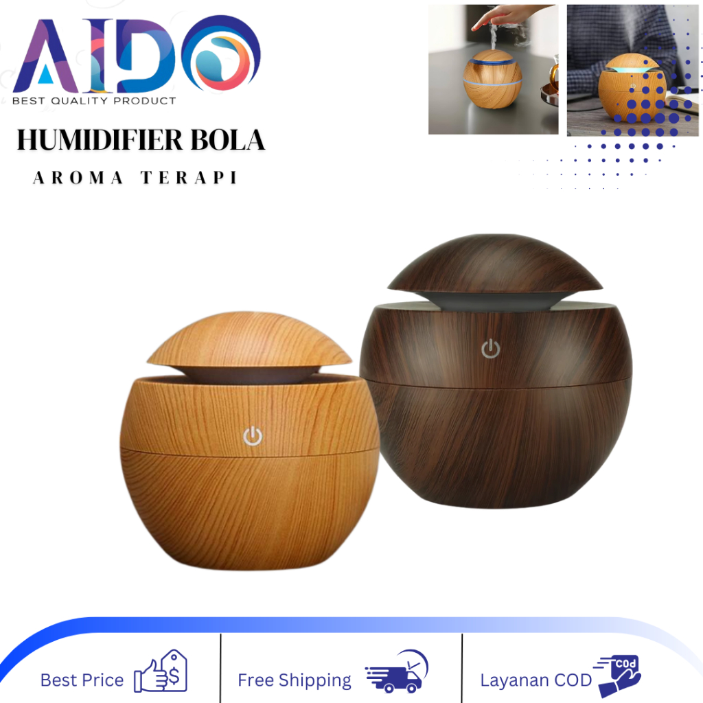 Jual Pelembab Udara Air Humidifier Pengharum Ruangan Elektrik Bola Usb ...