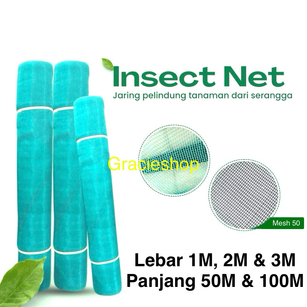 Jual INSECT NET MESH 50 PER ROLL LEBAR 1, 2 DAN 3 METER / KASA SERANGGA ...