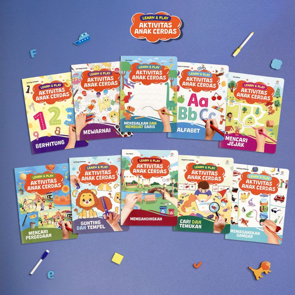 Jual ZiyadBooks - Buku Aktivitas Anak Tk Paud Sd Belajar Coding ...
