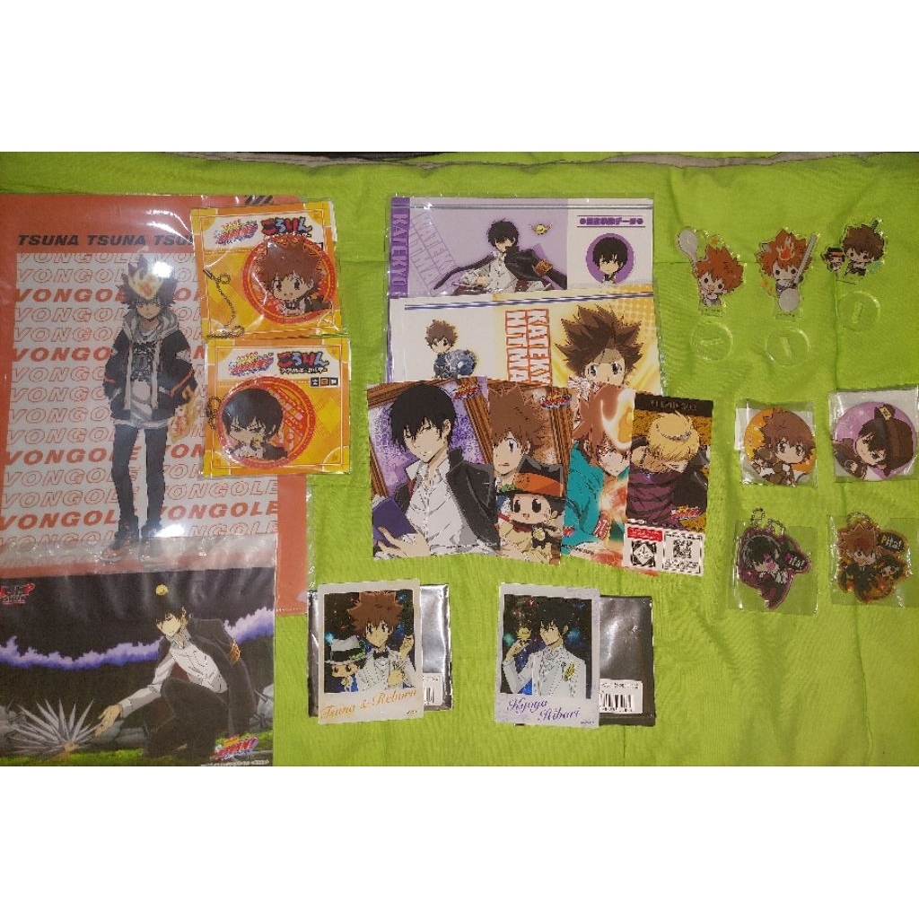 Jual [PRELOVED] Katekyo Hitman Reborn! (KHR) merch (clear file, mini ...