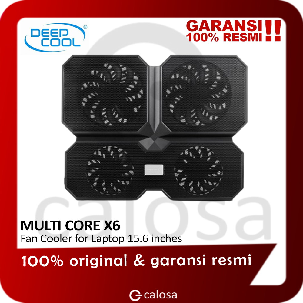 Jual DEEPCOOL Notebook Cooler Multi Core X6 | Shopee Indonesia
