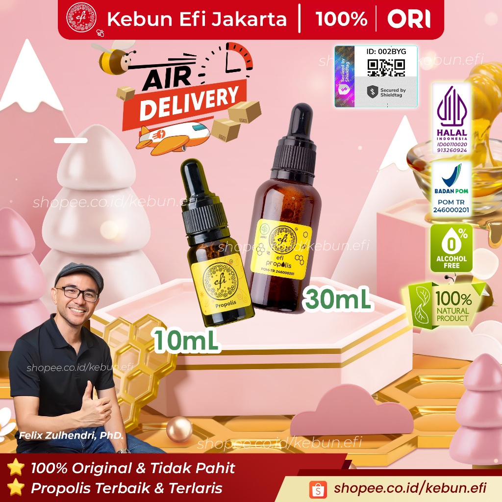 Jual [PRIORITAS] Efi Propolis by Prof Felix, Ph.D ( 100% Original ...