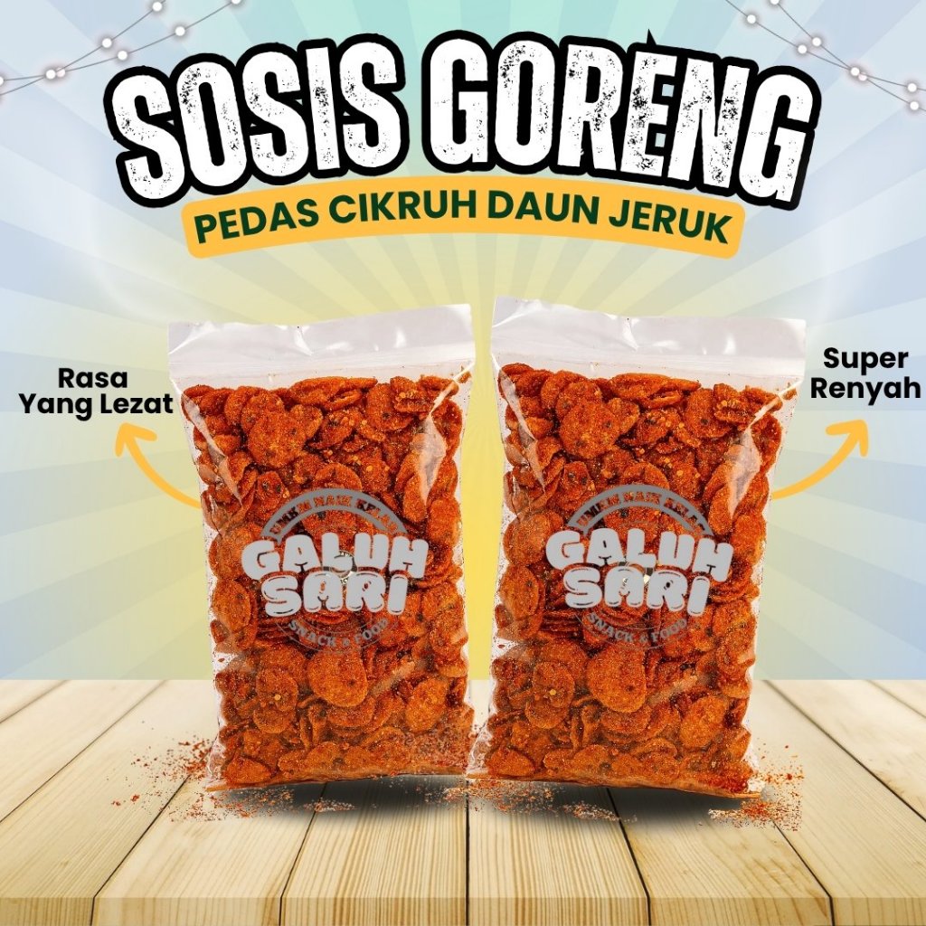 Jual Sosreng Pedas Ekstra Daun Jeruk 500gram 470gr | Shopee Indonesia