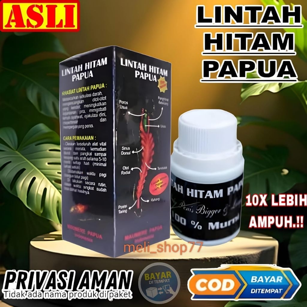 Jual MINYAK LINTAH HITAM PAPUA 100% ORIGINAL HERBAL OBAT TAHAN LAMA ...