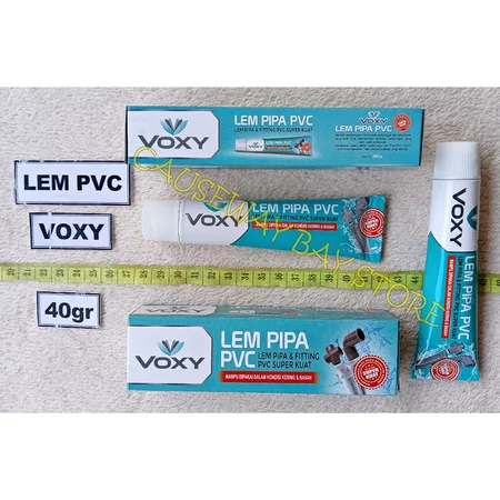 Jual VOXY Lem PVC Tube Voxy 40gr dengan Kualiti Tinggi Lem Pipa ...