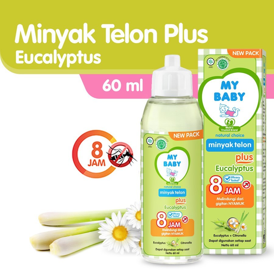 Jual My Baby Minyak Telon 8jam 60ML / Harga Murah (60ml,90ml,150ml ...