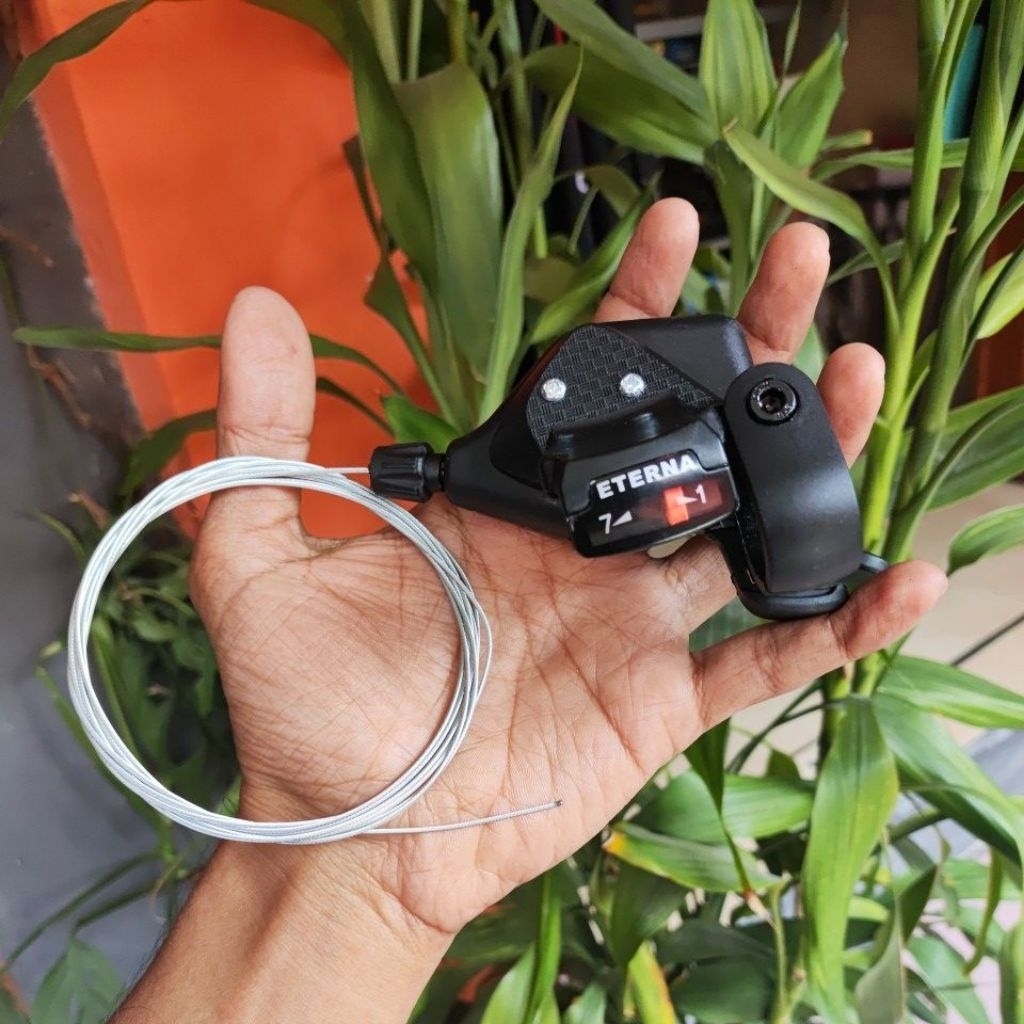 Jual shifter 7 speed eterna shifter kanan sepeda Commuter bike seli ...