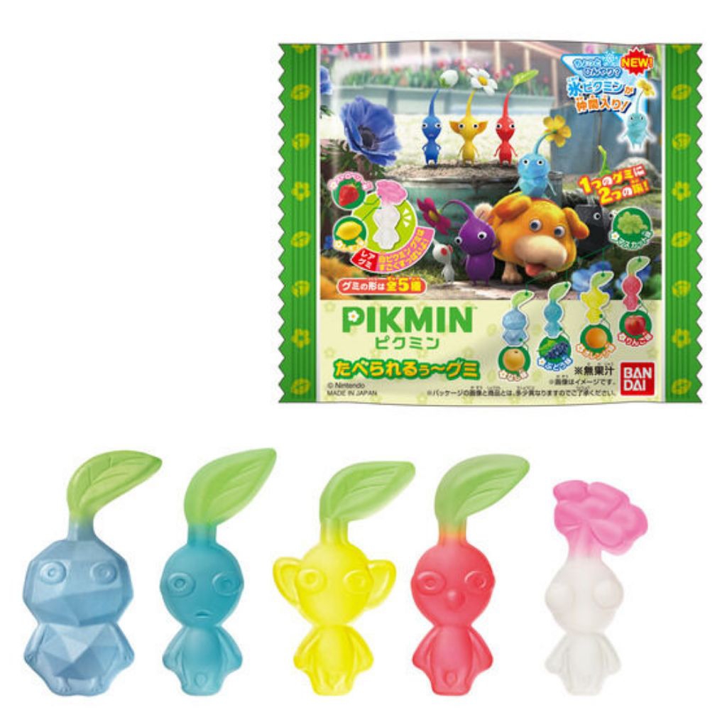 Jual permen gummy pikmin Bandai permen karakter pikmin Bandai | Shopee ...