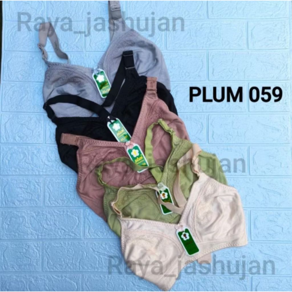 Jual 3pc BH PLUM ART "059" | Shopee Indonesia