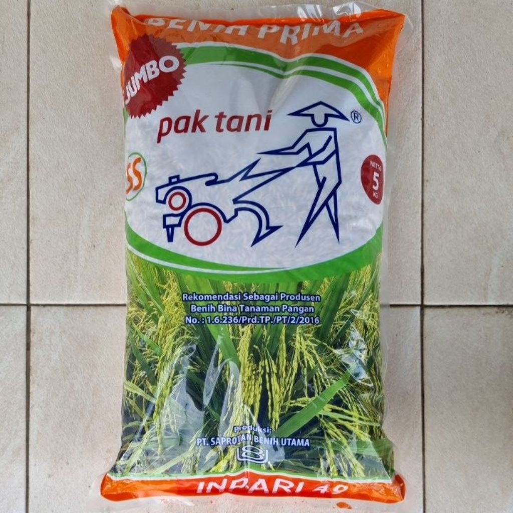 Jual Benih Padi Inpari 49 Jumbo Pak Tani 5kg exp 02/2026 | Shopee Indonesia