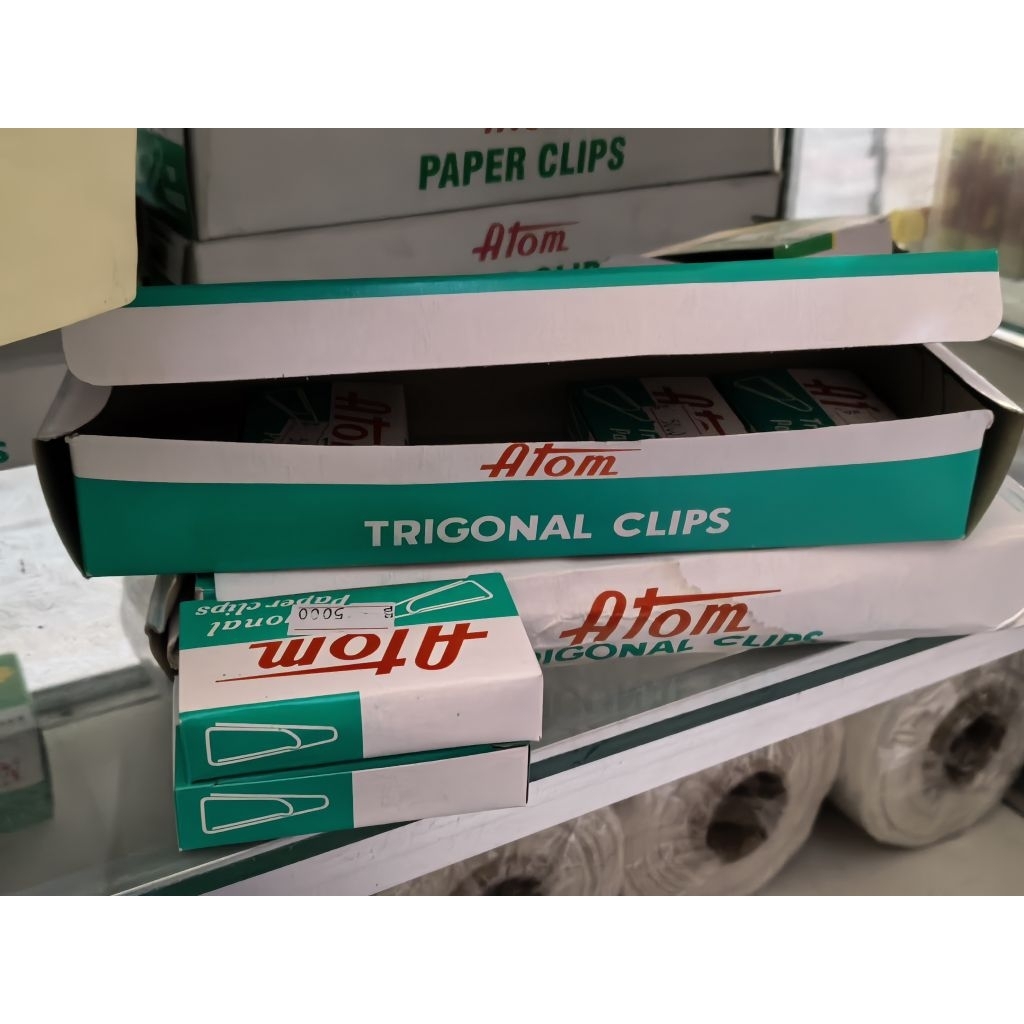 Jual TRIGONAL ATOM /PAPER CLIPS NO. 3 (1PCS) | Shopee Indonesia
