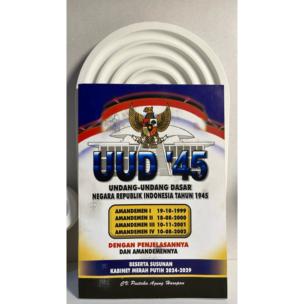 Jual Undang-undang Dasar Negara Republik Indonesia tahun 1945, UU ‘45 ...