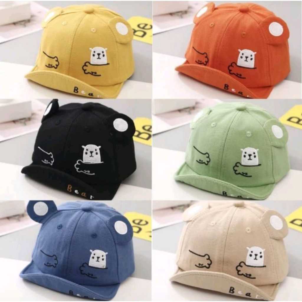 Jual Topi anak model bear hug-Topi anak lucu dan murah | Shopee Indonesia