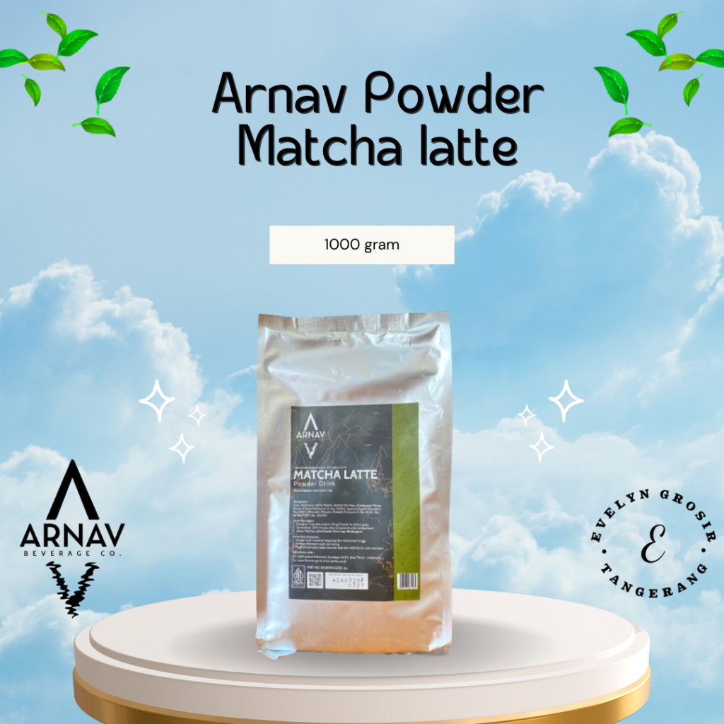 Jual Arnav Matcha Latte 1kg - Bubuk Minuman Matcha Latte | Shopee Indonesia