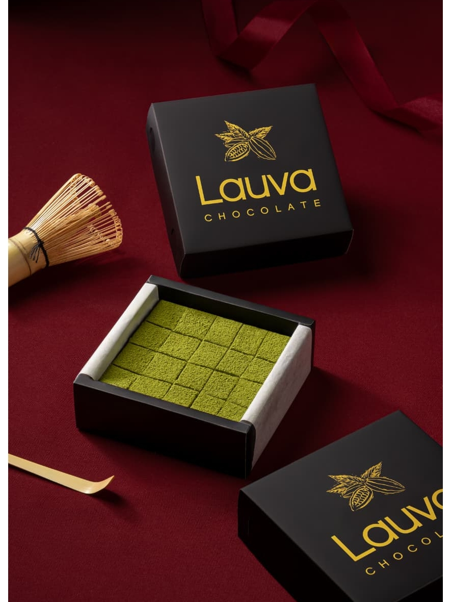 Jual Lauva NAMA Chocolate Cokelat Truffle MATCHA | Shopee Indonesia