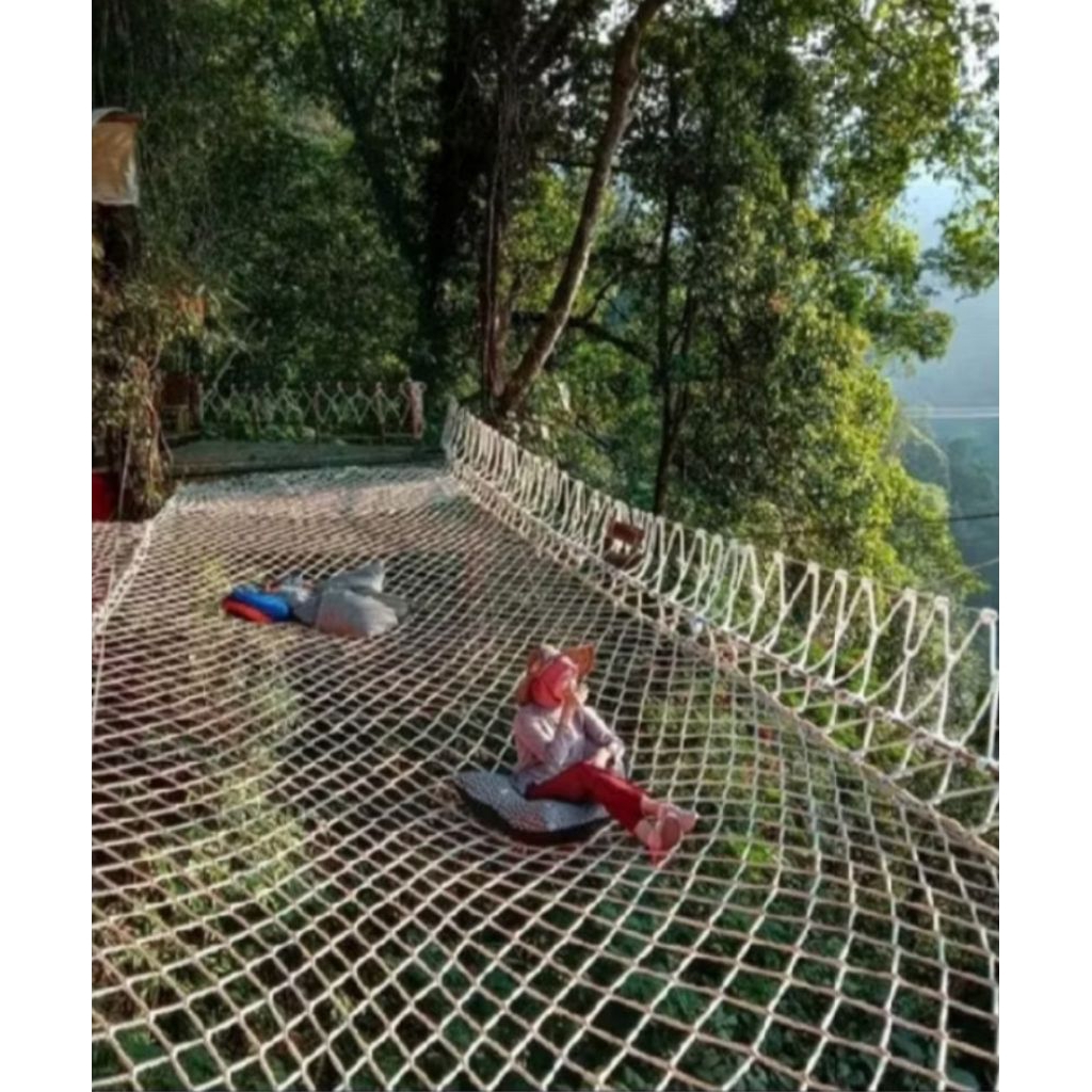 Jual jaring safety net proyek tebal tali 8mm | Shopee Indonesia