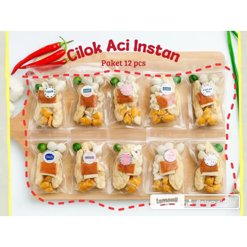 Jual Paket Baso aci 12pcs | Shopee Indonesia