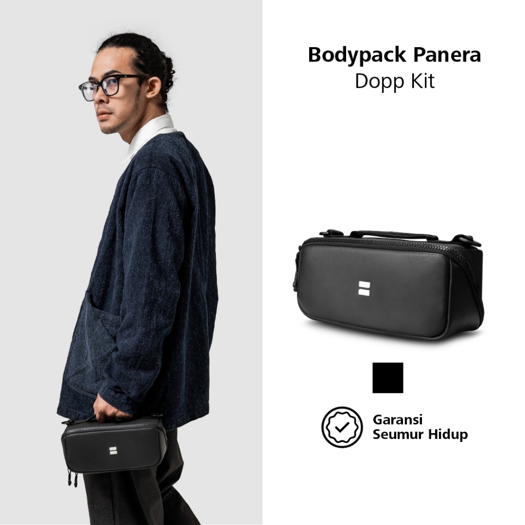 Jual Bodypack Panera Dopp Kit Tas Organizer Travel Praktis Durable ...
