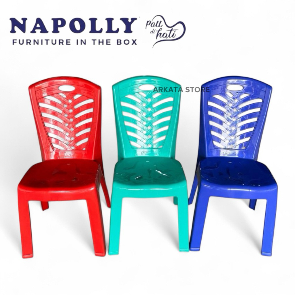 Jual NAPOLLY BIG 209 - Kursi Plastik Sandaran / Bangku Plastik ...