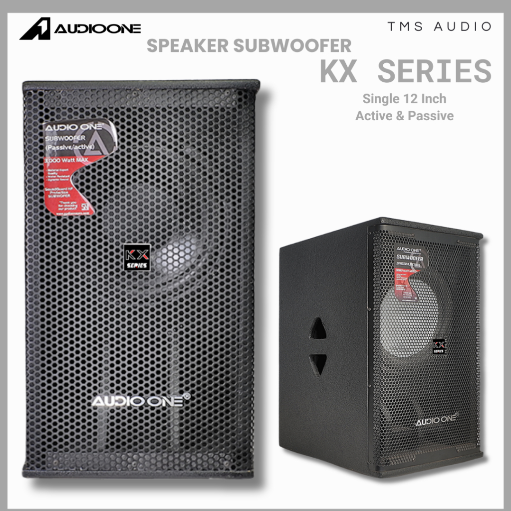 Jual Subwoofer 12 Inch Pasif Aktif Single Speaker Audio One KX 112 Sub ...