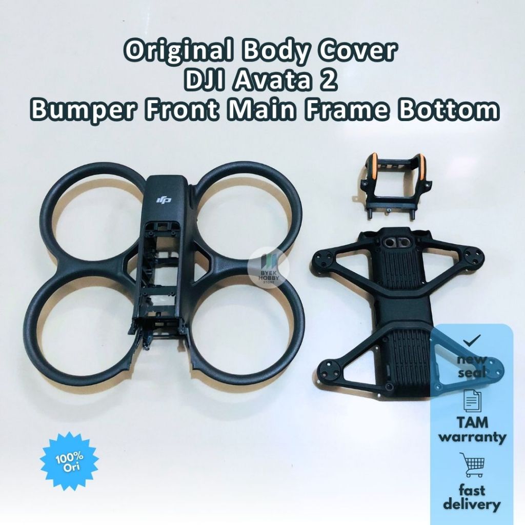 Jual Body Frame Cover Original for DJI Avata 2 (Part Cover Depan Body ...