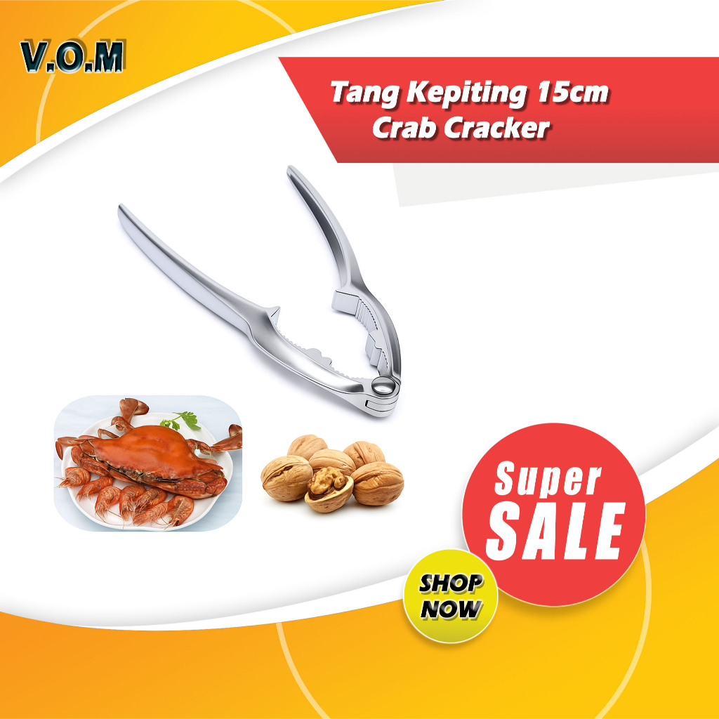 Jual Tang Kepiting Multifungsi 15cm - Pemecah Cangkang Kepiting, Kacang ...